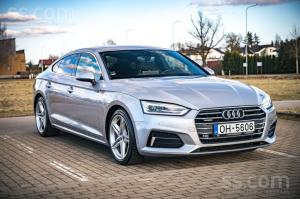 Pelēks Audi A5 2017 Rīga, ar dzinēja tilpumu 2.00 L un nobraukumu 0 tūkst. km par 16990 €, foto 4 vietnē AUTOMOTO.COM.LV