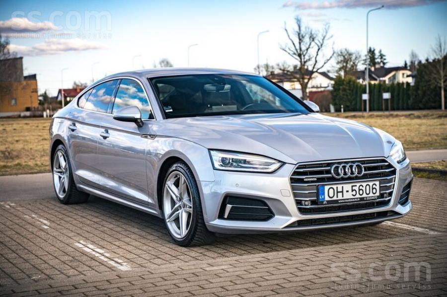 Pelēks Audi A5 2017 Rīga, ar dzinēja tilpumu 2.00 L un nobraukumu 0 tūkst. km par 16990 €, foto 4 vietnē AUTOMOTO.COM.LV