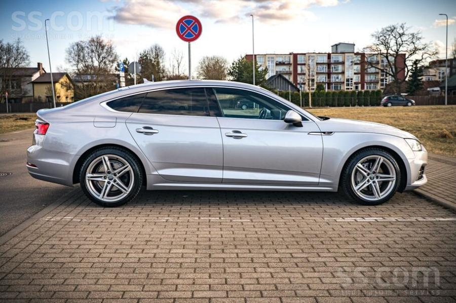 Pelēks Audi A5 2017 Rīga, ar dzinēja tilpumu 2.00 L un nobraukumu 0 tūkst. km par 16990 €, foto 8 vietnē AUTOMOTO.COM.LV