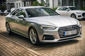 Pelēks Audi A5 2017 Rīga, ar dzinēja tilpumu 2.00 L un nobraukumu 293 tūkst. km par 15990 €, foto 4 vietnē AUTOMOTO.COM.LV