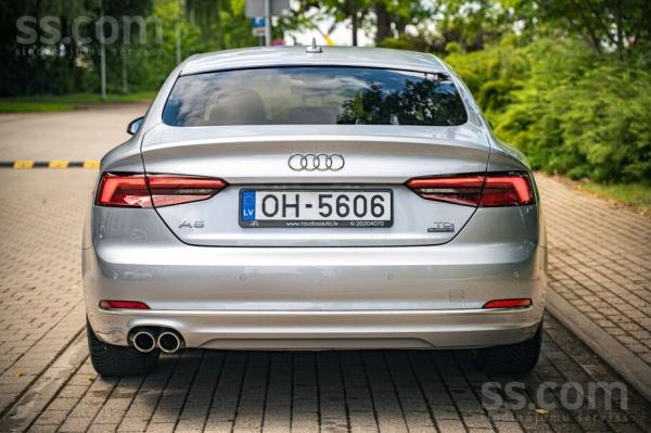 Pelēks Audi A5 2017 Rīga, ar dzinēja tilpumu 2.00 L un nobraukumu 293 tūkst. km par 15990 €, foto 5 vietnē AUTOMOTO.COM.LV
