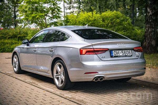 Pelēks Audi A5 2017 Rīga, ar dzinēja tilpumu 2.00 L un nobraukumu 293 tūkst. km par 15990 €, foto 6 vietnē AUTOMOTO.COM.LV
