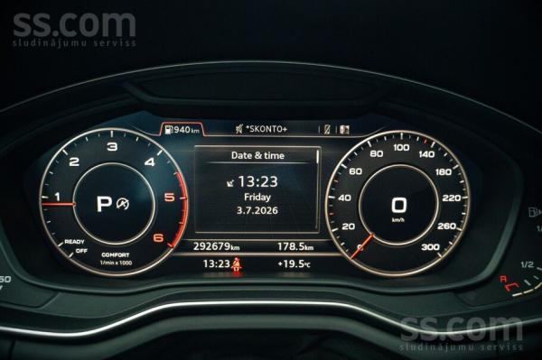 Pelēks Audi A5 2017 Rīga, ar dzinēja tilpumu 2.00 L un nobraukumu 293 tūkst. km par 15990 €, foto 9 vietnē AUTOMOTO.COM.LV