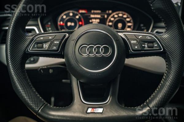 Pelēks Audi A5 2017 Rīga, ar dzinēja tilpumu 2.00 L un nobraukumu 293 tūkst. km par 15990 €, foto 10 vietnē AUTOMOTO.COM.LV