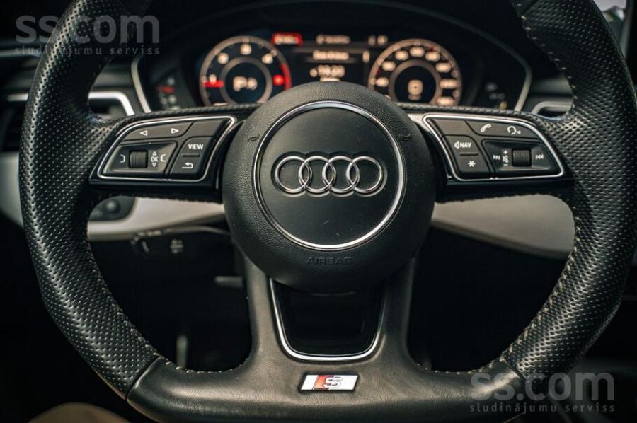 Pelēks Audi A5 2017 Rīga, ar dzinēja tilpumu 2.00 L un nobraukumu 293 tūkst. km par 15990 €, foto 11 vietnē AUTOMOTO.COM.LV
