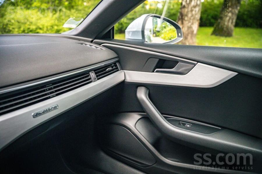 Pelēks Audi A5 2017 Rīga, ar dzinēja tilpumu 2.00 L un nobraukumu 293 tūkst. km par 15990 €, foto 31 vietnē AUTOMOTO.COM.LV
