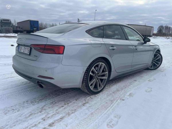 Pelēks Audi A5 2019 Klaipėda, ar dzinēja tilpumu 2.00 L un nobraukumu 116 tūkst. km par 18500 €, foto 4 vietnē AUTOMOTO.COM.LV