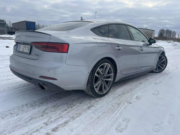 Pelēks Audi A5 2019 Klaipėda, ar dzinēja tilpumu 2.00 L un nobraukumu 116 tūkst. km par 18500 €, foto 6 vietnē AUTOMOTO.COM.LV