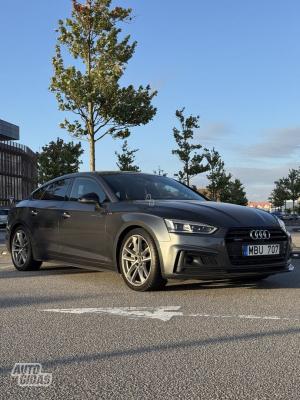 Pelēks Audi A5 2019 Klaipėda, ar dzinēja tilpumu 2.00 L un nobraukumu 84 tūkst. km par 27500 €, foto  vietnē AUTOMOTO.COM.LV