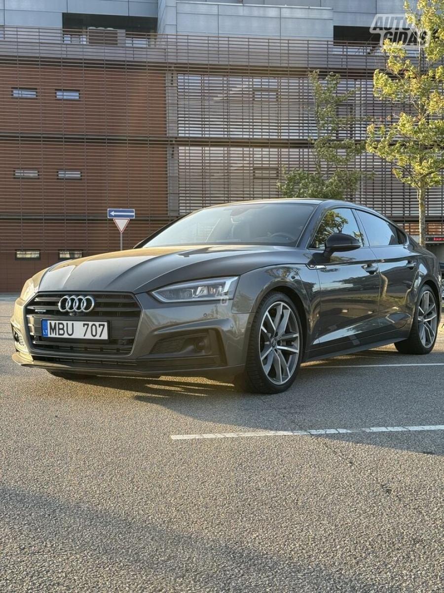 Pelēks Audi A5 2019 Klaipėda, ar dzinēja tilpumu 2.00 L un nobraukumu 84 tūkst. km par 27500 €, foto 3 vietnē AUTOMOTO.COM.LV