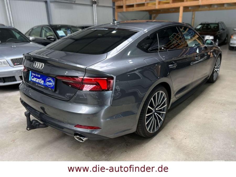 Grey Audi A5 2020 in Kaunas, with an engine capacity of 2.00 L and mileage of 17 thousand km for 32699 €, photo 7 on AUTOMOTO.COM.LV