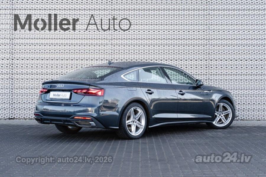 Pelēks Audi A5 2023 Rīga, ar dzinēja tilpumu 2.00 L un nobraukumu 83 tūkst. km par 32691 €, foto 5 vietnē AUTOMOTO.COM.LV