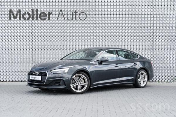 Pelēks Audi A5 2023 Rīga, ar dzinēja tilpumu 2.00 L un nobraukumu 83 tūkst. km par 32400 €, foto 1 vietnē AUTOMOTO.COM.LV