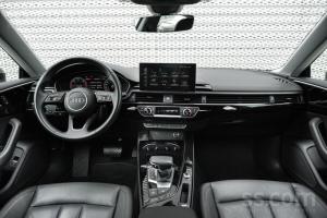 Grey Audi A5 2023 in Riga, with an engine capacity of 2.00 L and mileage of 83 thousand km for 32400 €, photo 7 on AUTOMOTO.COM.LV