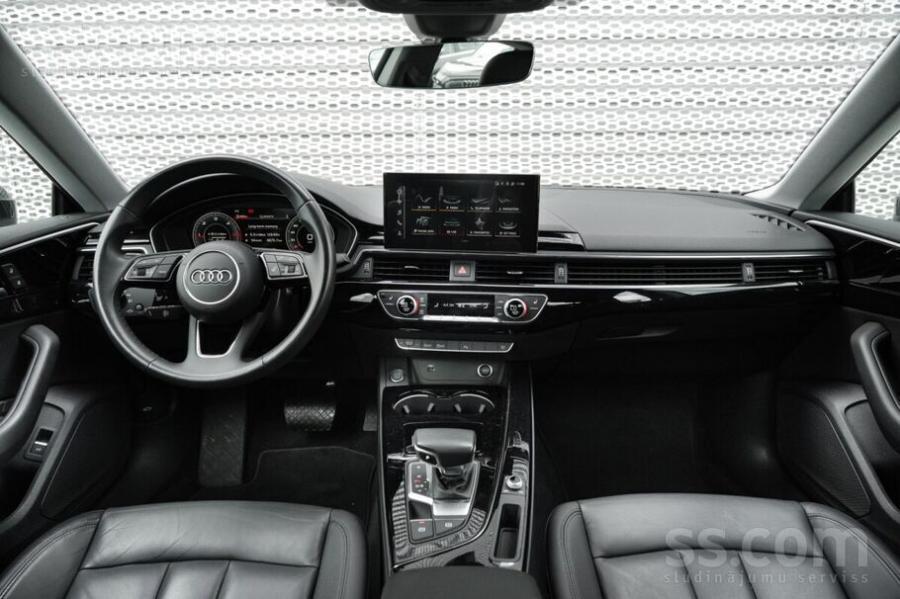 Grey Audi A5 2023 in Riga, with an engine capacity of 2.00 L and mileage of 83 thousand km for 32400 €, photo 7 on AUTOMOTO.COM.LV