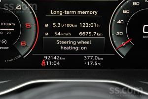Grey Audi A5 2023 in Riga, with an engine capacity of 2.00 L and mileage of 83 thousand km for 32400 €, photo 15 on AUTOMOTO.COM.LV