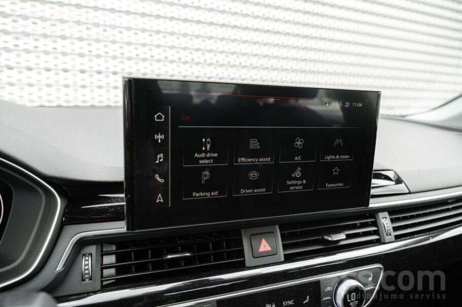 Grey Audi A5 2023 in Riga, with an engine capacity of 2.00 L and mileage of 83 thousand km for 32400 €, photo 18 on AUTOMOTO.COM.LV