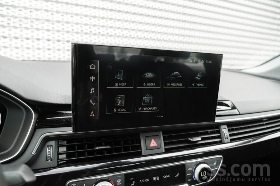 Grey Audi A5 2023 in Riga, with an engine capacity of 2.00 L and mileage of 83 thousand km for 32400 €, photo 21 on AUTOMOTO.COM.LV