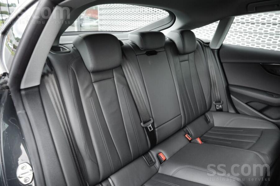 Grey Audi A5 2023 in Riga, with an engine capacity of 2.00 L and mileage of 83 thousand km for 32400 €, photo 25 on AUTOMOTO.COM.LV