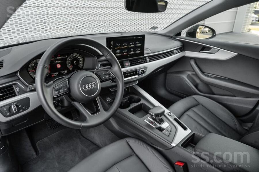 Pelēks Audi A5 2024 Rīga, ar dzinēja tilpumu 2.00 L un nobraukumu 22 tūkst. km par 35900 €, foto 10 vietnē AUTOMOTO.COM.LV