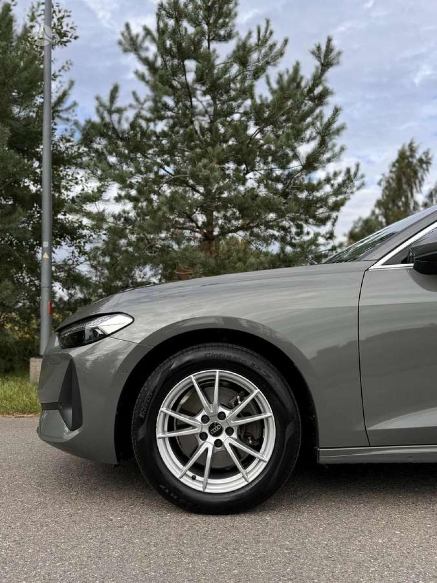 Grey Audi A5 2025 in Klaipeda, with an engine capacity of 1.98 L and mileage of 12 thousand km for 34500 €, photo 7 on AUTOMOTO.COM.LV