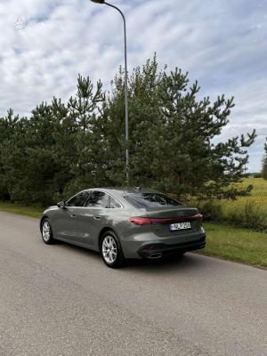 Grey Audi A5 2025 in Klaipeda, with an engine capacity of 1.98 L and mileage of 12 thousand km for 34500 €, photo 14 on AUTOMOTO.COM.LV