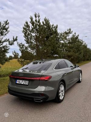 Grey Audi A5 2025 in Klaipeda, with an engine capacity of 1.98 L and mileage of 12 thousand km for 34500 €, photo 19 on AUTOMOTO.COM.LV