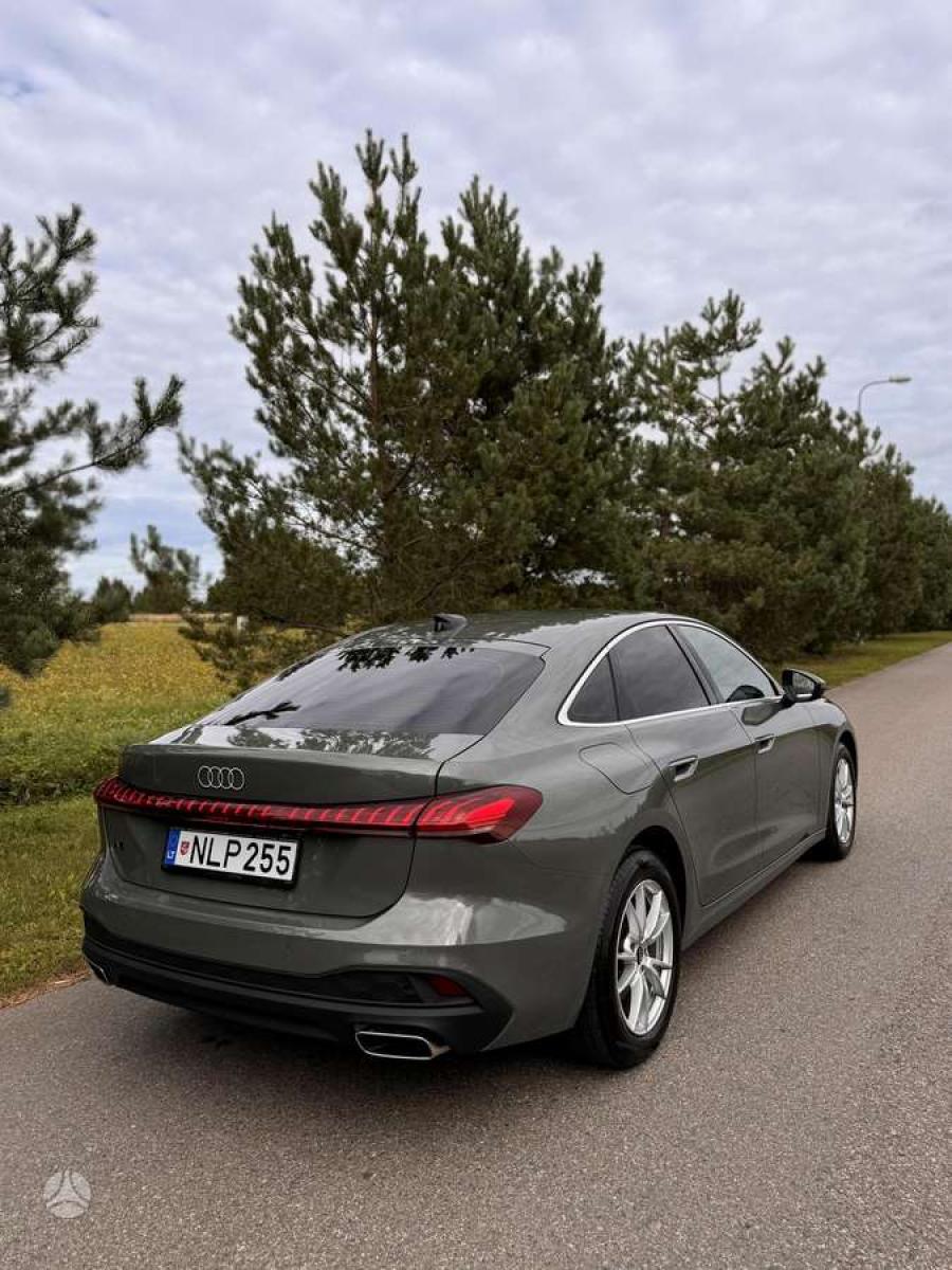Grey Audi A5 2025 in Klaipeda, with an engine capacity of 1.98 L and mileage of 12 thousand km for 34500 €, photo 19 on AUTOMOTO.COM.LV