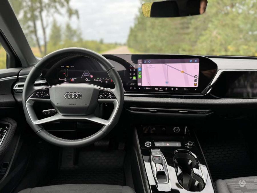 Grey Audi A5 2025 in Klaipeda, with an engine capacity of 1.98 L and mileage of 12 thousand km for 34500 €, photo 27 on AUTOMOTO.COM.LV