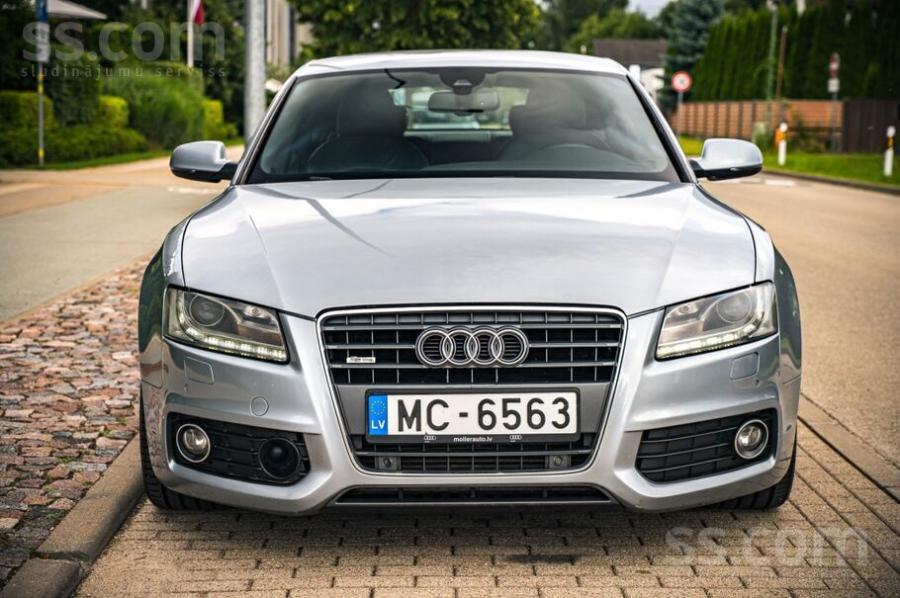 Pelēks Audi A5 2010 Rīga, ar dzinēja tilpumu 2.00 L un nobraukumu 231 tūkst. km par 6990 €, foto 3 vietnē AUTOMOTO.COM.LV