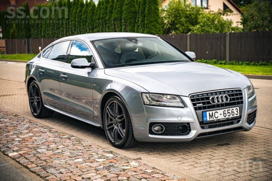 Pelēks Audi A5 2010 Rīga, ar dzinēja tilpumu 2.00 L un nobraukumu 231 tūkst. km par 6990 €, foto 4 vietnē AUTOMOTO.COM.LV
