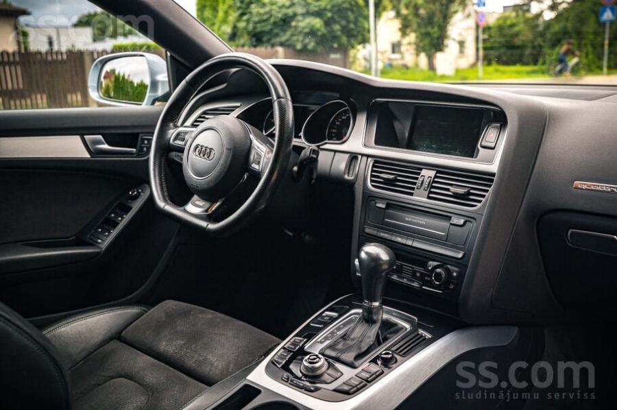 Pelēks Audi A5 2010 Rīga, ar dzinēja tilpumu 2.00 L un nobraukumu 231 tūkst. km par 6990 €, foto 8 vietnē AUTOMOTO.COM.LV
