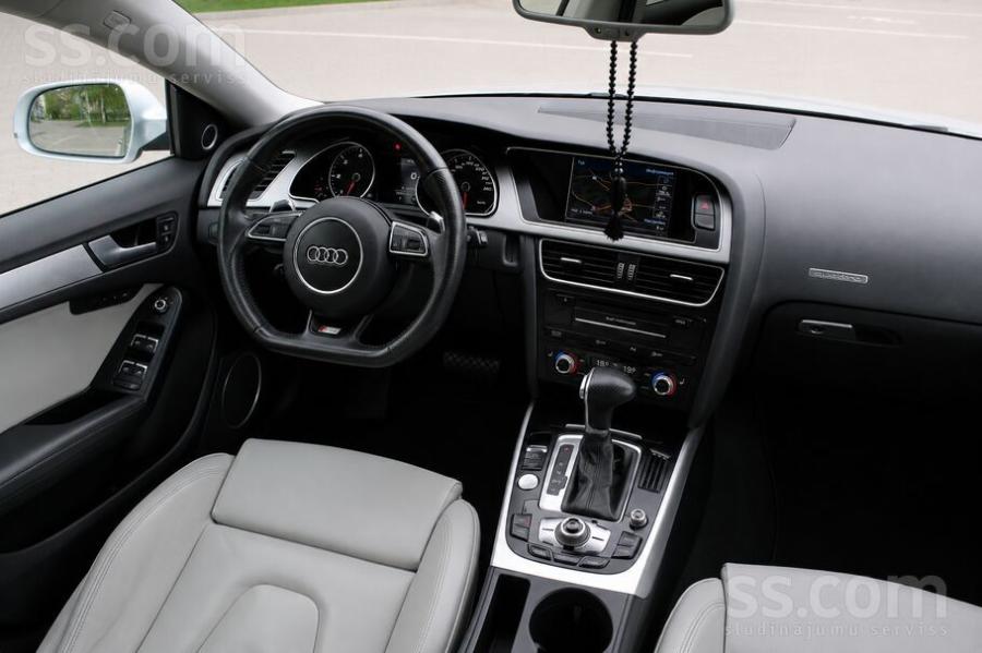 Audi A5 2013 in Preili, with an engine capacity of 3.00 L and mileage of 250 thousand km for 11700 €, photo 12 on AUTOMOTO.COM.LV