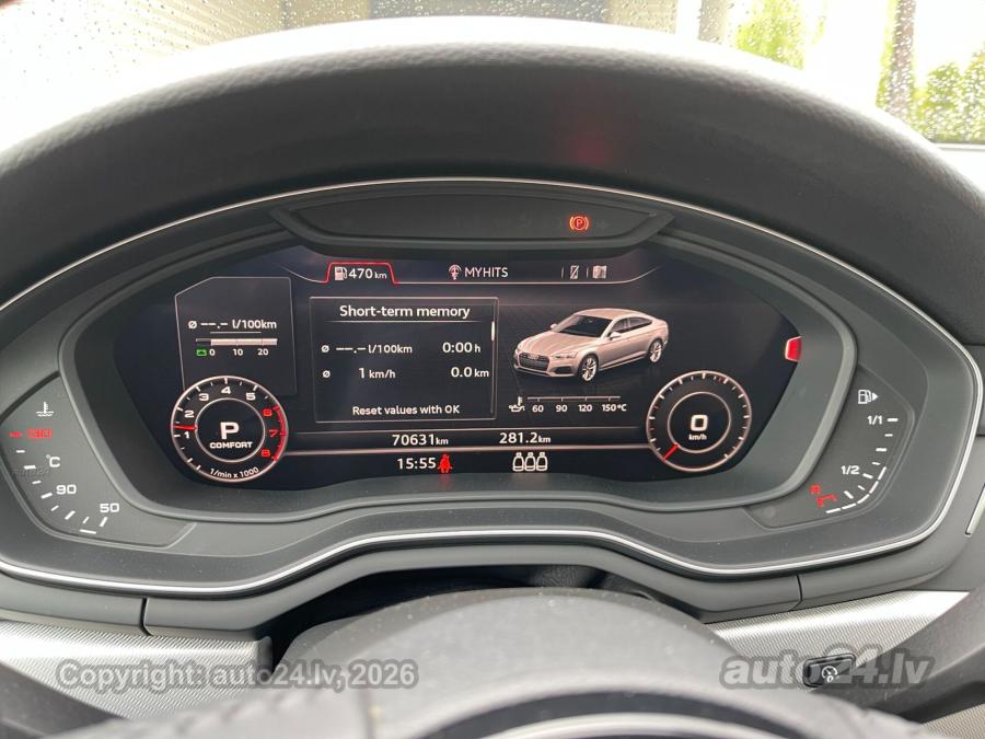 Ауди А5 2018 в Тарту, объемом двигателя 2.00 л и пробегом 71 тыс. км за 29900 €, фото 16 на AUTOMOTO.COM.LV