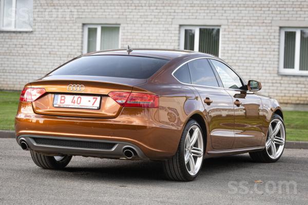 Ауди А5 2011 в Тукумс на AUTOMOTO.COM.LV Оранжевый Ауди А5 2011 в Тукумс, объемом двигателя 2.00 л и пробегом 182 тыс. км за 10490 €, фото 10 на AUTOMOTO.COM.LV