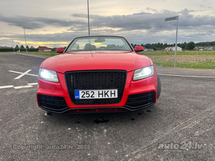 Red Audi A5 2009 in Tartu, with an engine capacity of 3.00 L and mileage of 200 thousand km for 9999 €, photo 7 on AUTOMOTO.COM.LV
