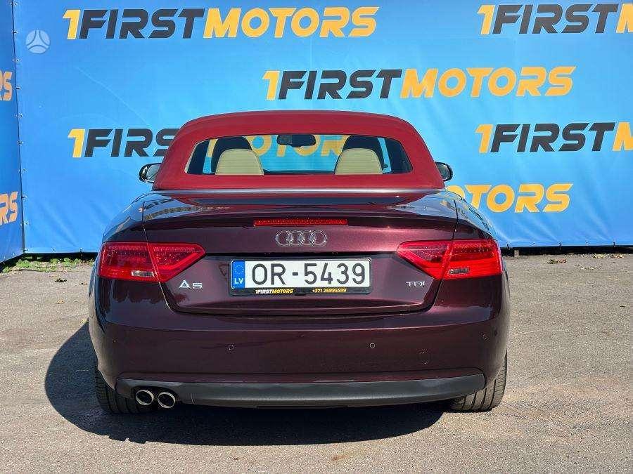 Sarkans Audi A5 2012 Rīga, ar dzinēja tilpumu 1.97 L un nobraukumu 204 tūkst. km par 11950 €, foto 5 vietnē AUTOMOTO.COM.LV