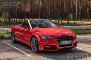 Sarkans Audi A5 2015 Rīga, ar dzinēja tilpumu 3.00 L un nobraukumu 216 tūkst. km par 14900 €, foto  vietnē AUTOMOTO.COM.LV