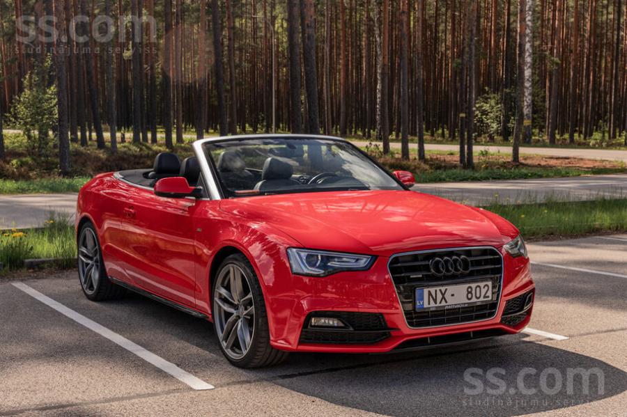 Sarkans Audi A5 2015 Rīga, ar dzinēja tilpumu 3.00 L un nobraukumu 216 tūkst. km par 14900 €, foto 1 vietnē AUTOMOTO.COM.LV