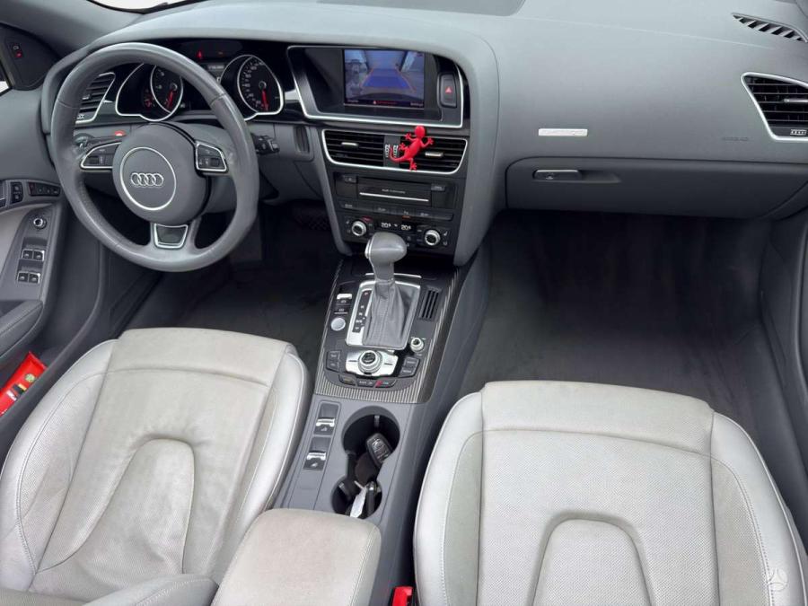 Red Audi A5 2017 in Vilnius, with an engine capacity of 2.97 L and mileage of 89 thousand km for 22900 €, photo 11 on AUTOMOTO.COM.LV