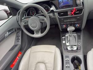Red Audi A5 2017 in Vilnius, with an engine capacity of 2.97 L and mileage of 89 thousand km for 22900 €, photo 12 on AUTOMOTO.COM.LV