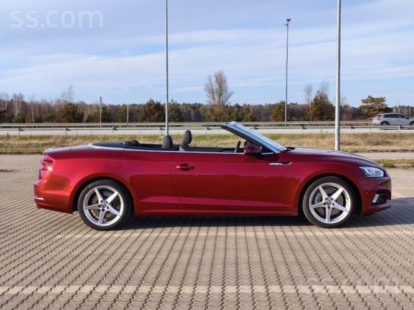 Sarkans Audi A5 2019 Jūrmala, ar dzinēja tilpumu 2.00 L un nobraukumu 18 tūkst. km par 32000 €, foto 2 vietnē AUTOMOTO.COM.LV