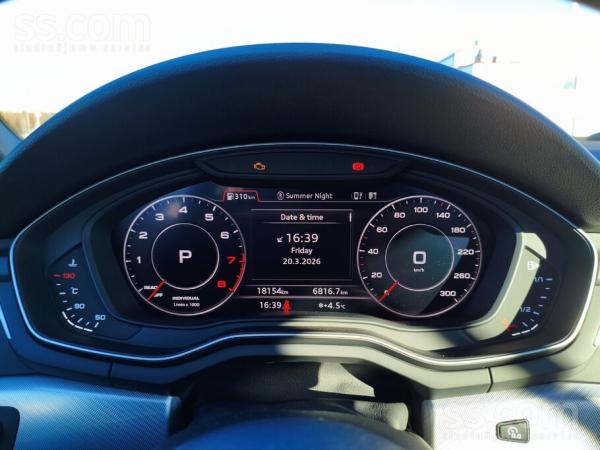 Sarkans Audi A5 2019 Jūrmala, ar dzinēja tilpumu 2.00 L un nobraukumu 18 tūkst. km par 32000 €, foto 8 vietnē AUTOMOTO.COM.LV