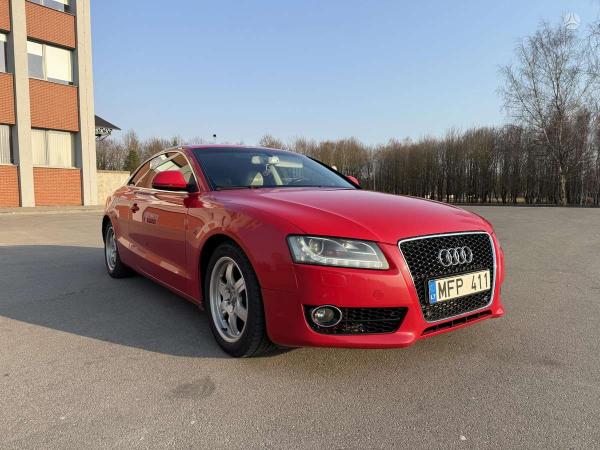 Sarkans Audi A5 2007 Viļņa, ar dzinēja tilpumu 2.97 L un nobraukumu 317 tūkst. km par 3900 €, foto 4 vietnē AUTOMOTO.COM.LV