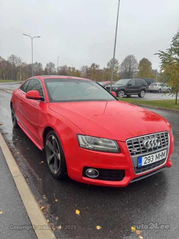 Red Audi A5 2008 in Tartu, with an engine capacity of 2.70 L and mileage of 274 thousand km for 7200 €, photo 11 on AUTOMOTO.COM.LV