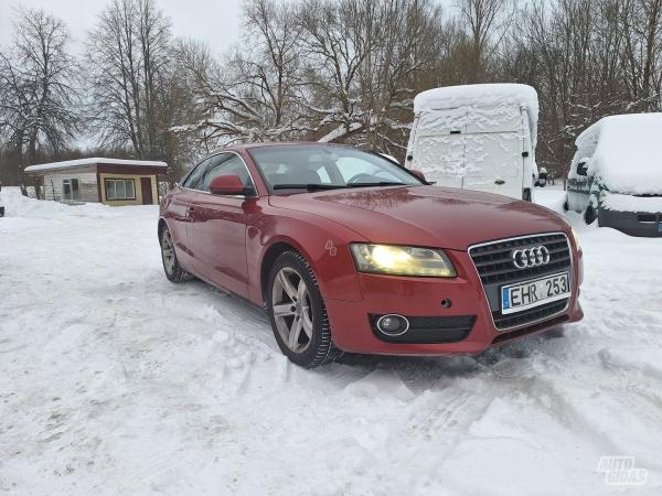 Red Audi A5 2008 in Ignalina, with an engine capacity of 1.80 L and mileage of 220 thousand km for 1950 €, photo 1 on AUTOMOTO.COM.LV