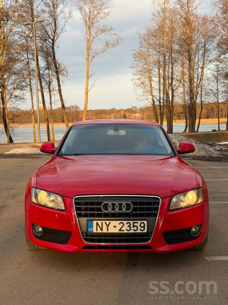 Sarkans Audi A5 2008 Daugavpils, ar dzinēja tilpumu 1.80 L un nobraukumu 218 tūkst. km par 5500 €, foto 3 vietnē AUTOMOTO.COM.LV