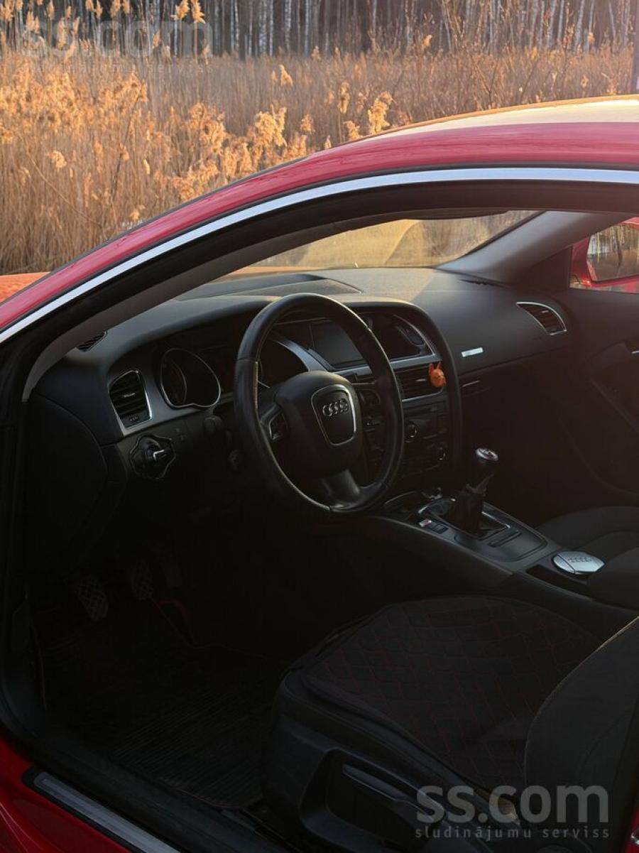 Sarkans Audi A5 2008 Daugavpils, ar dzinēja tilpumu 1.80 L un nobraukumu 218 tūkst. km par 5500 €, foto 6 vietnē AUTOMOTO.COM.LV