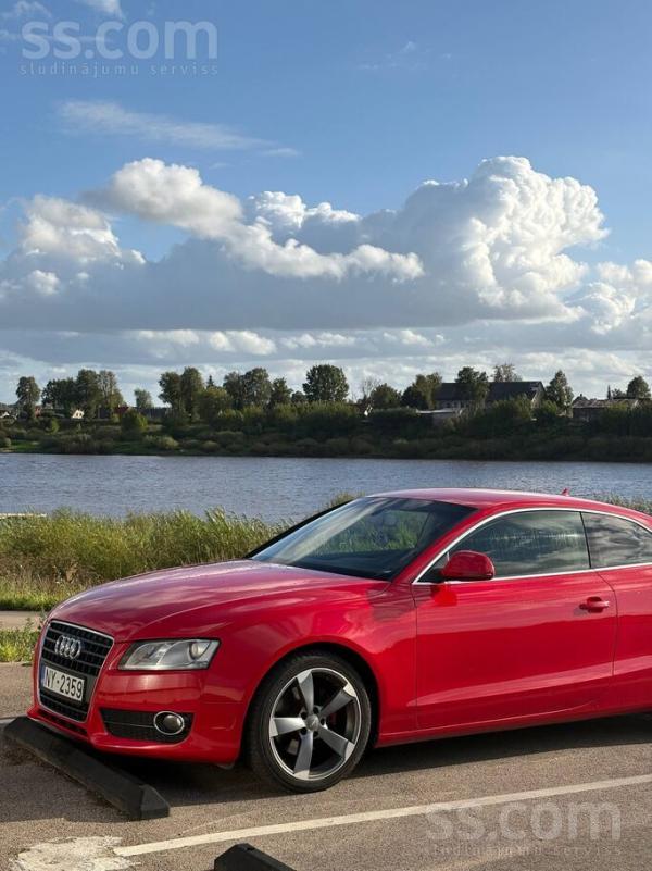 Red Audi A5 2008 in Daugavpils, with an engine capacity of 1.80 L and mileage of 218 thousand km for 5200 €, photo 8 on AUTOMOTO.COM.LV