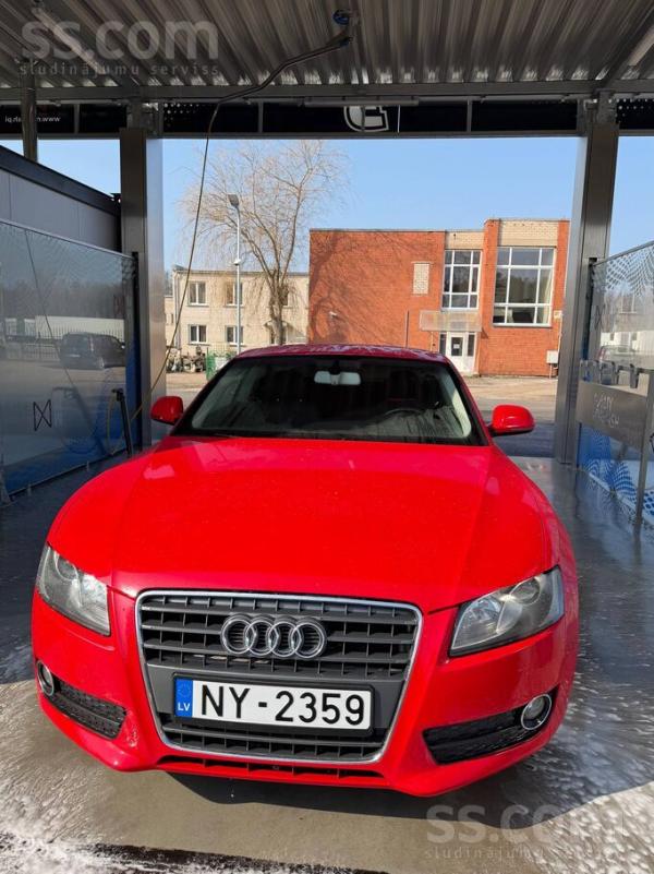 Red Audi A5 2008 in Daugavpils, with an engine capacity of 1.80 L and mileage of 218 thousand km for 5200 €, photo 9 on AUTOMOTO.COM.LV